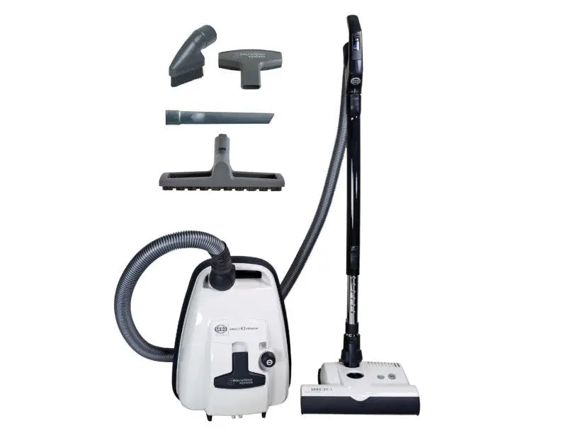 SEBO Airbelt K3 German Canister Vacuum with ET-1 Power Head - Pet Hair ...
